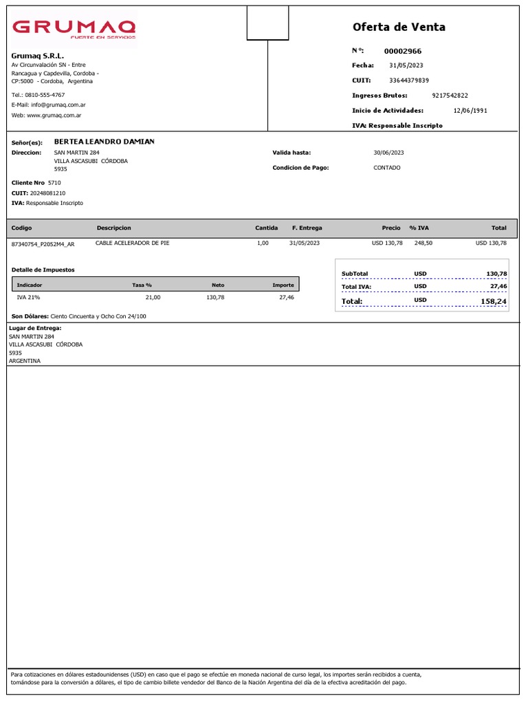 BERTEA | PDF | Dólar de los Estados Unidos | Economias