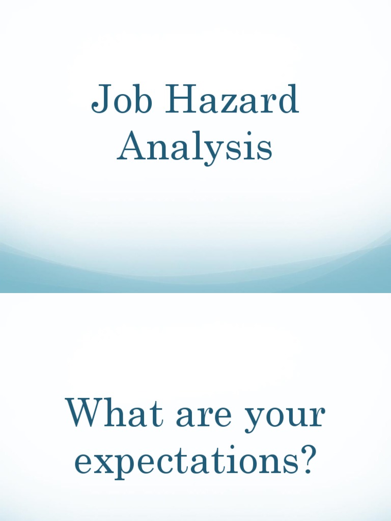 BPL Job Hazard Analysis | PDF | Hazards | Personal Protective Equipment