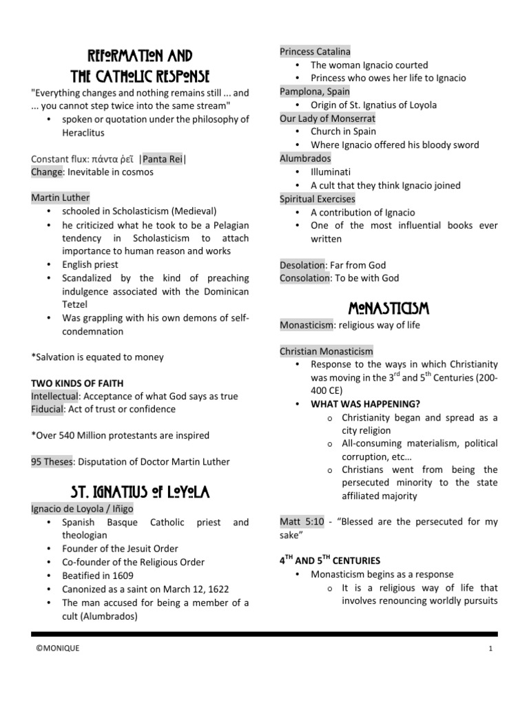 Unit 3 RS | PDF | Monasticism | Christian Monasticism