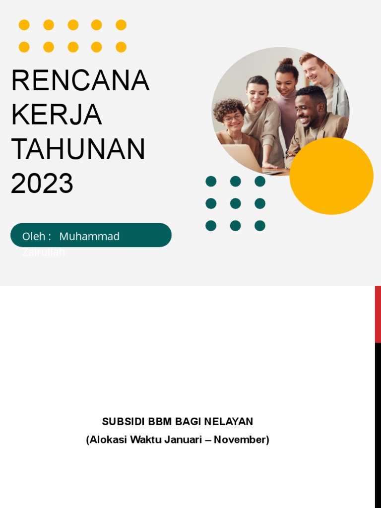 Rencana Kerja Tahunan 2023 | PDF