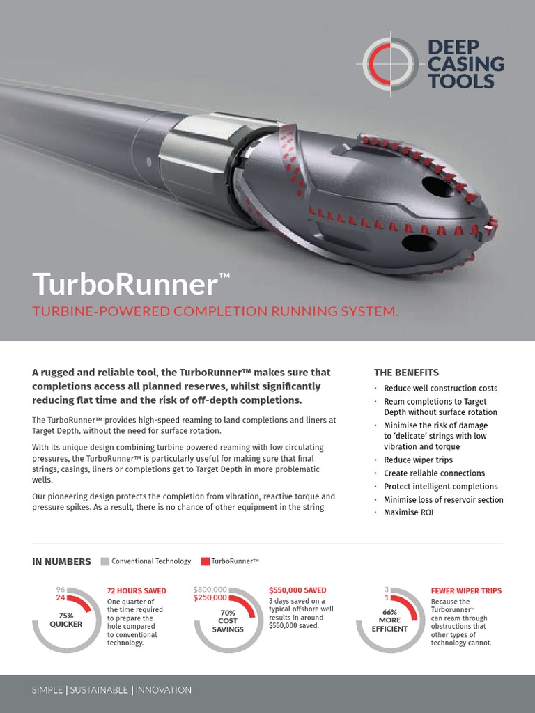 DCT Data Sheet - TurboRunner v3 | PDF | Physical Sciences ...