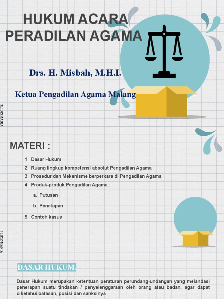 PPT HUKUM ACARA PERDATA | PDF