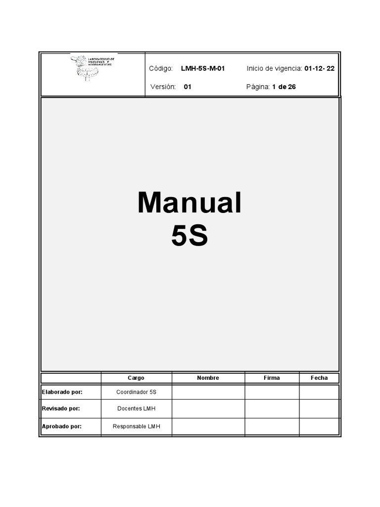 Manual 5s LMH versión 1.0 | PDF
