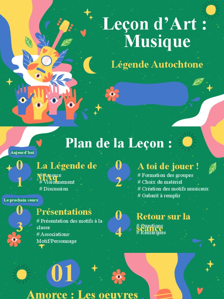 Leçon D'art Musique Légende Autochtone | PDF