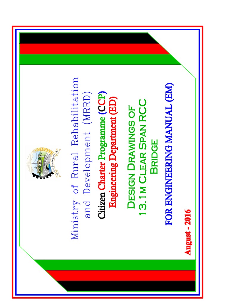 1-13.1M RCC Bridge | PDF | Concrete | Reinforced Concrete