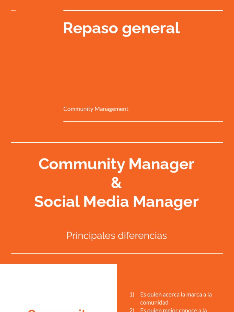 Repaso General | PDF | Análisis FODA | Comunidad