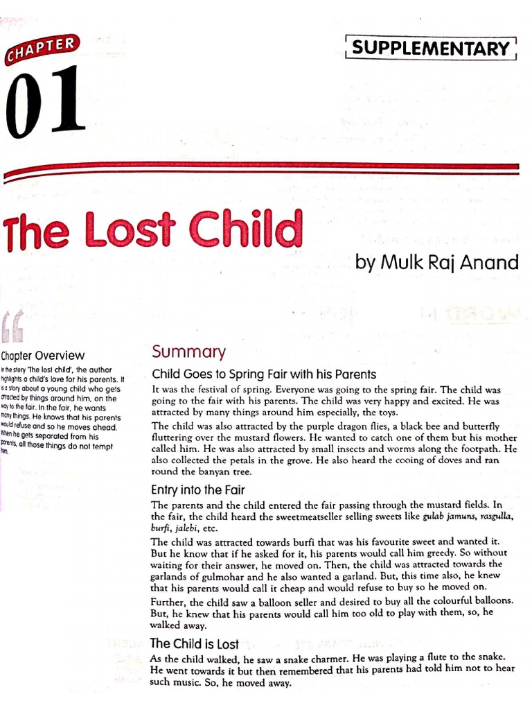 The Lost Child | PDF
