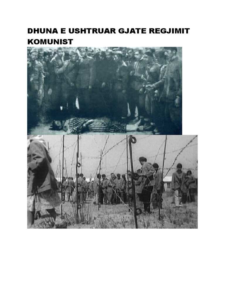 Dhuna e Ushtruar Gjate Regjimit Komunist | PDF