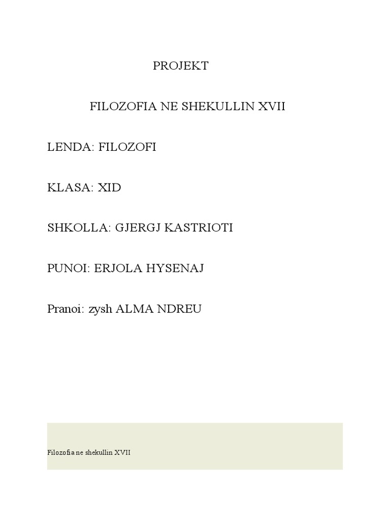 FILOZOFI | PDF