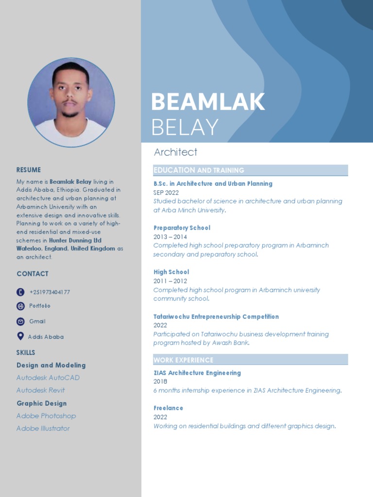 Beamlak Belay - Hunter Dunning LTD | PDF