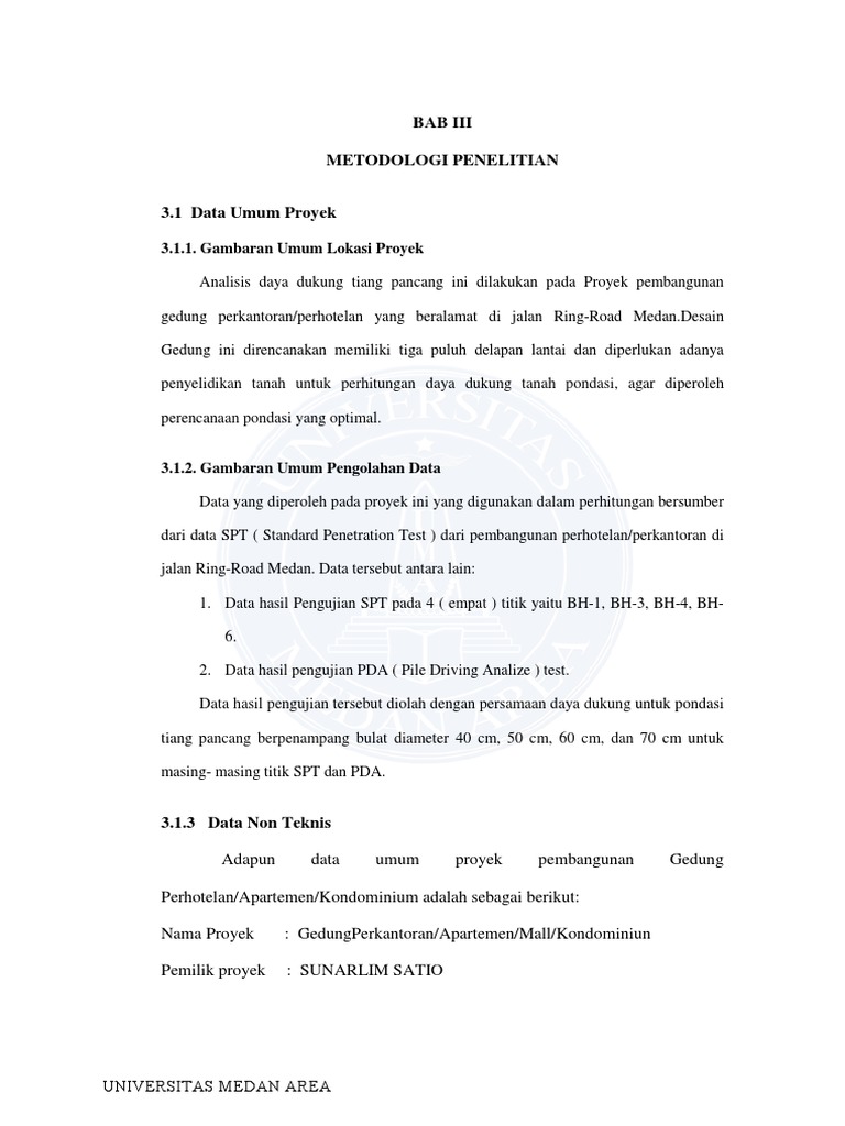 data proyek bab 3 ref | PDF