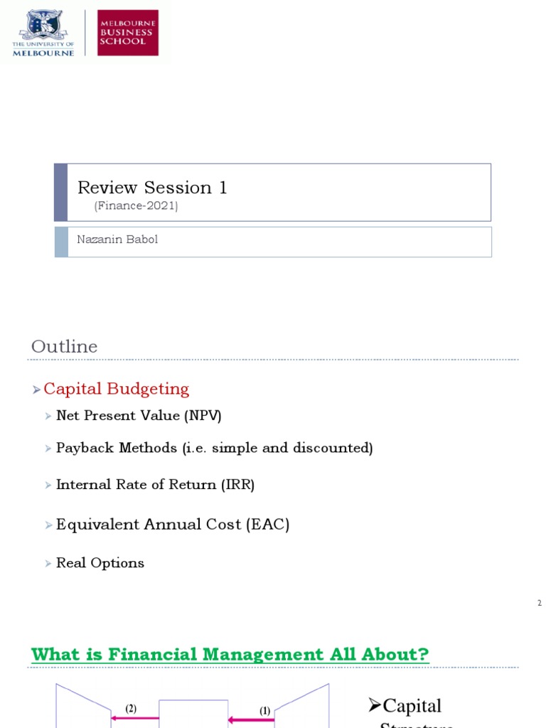 Review Session# 1 | PDF