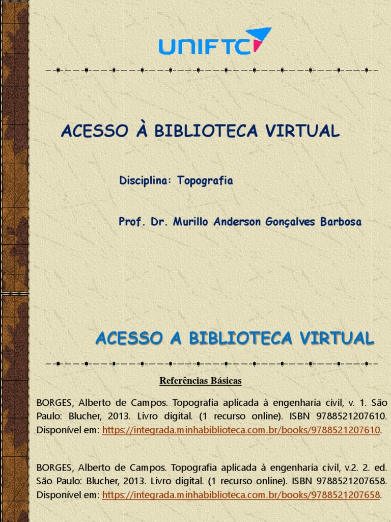 Acesso À Biblioteca Virtual | PDF