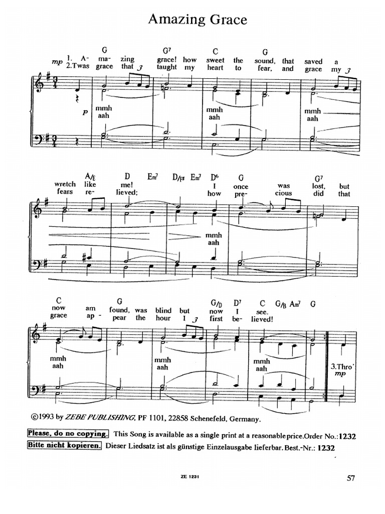 Amazing Grace - Ultimate Gospel | PDF