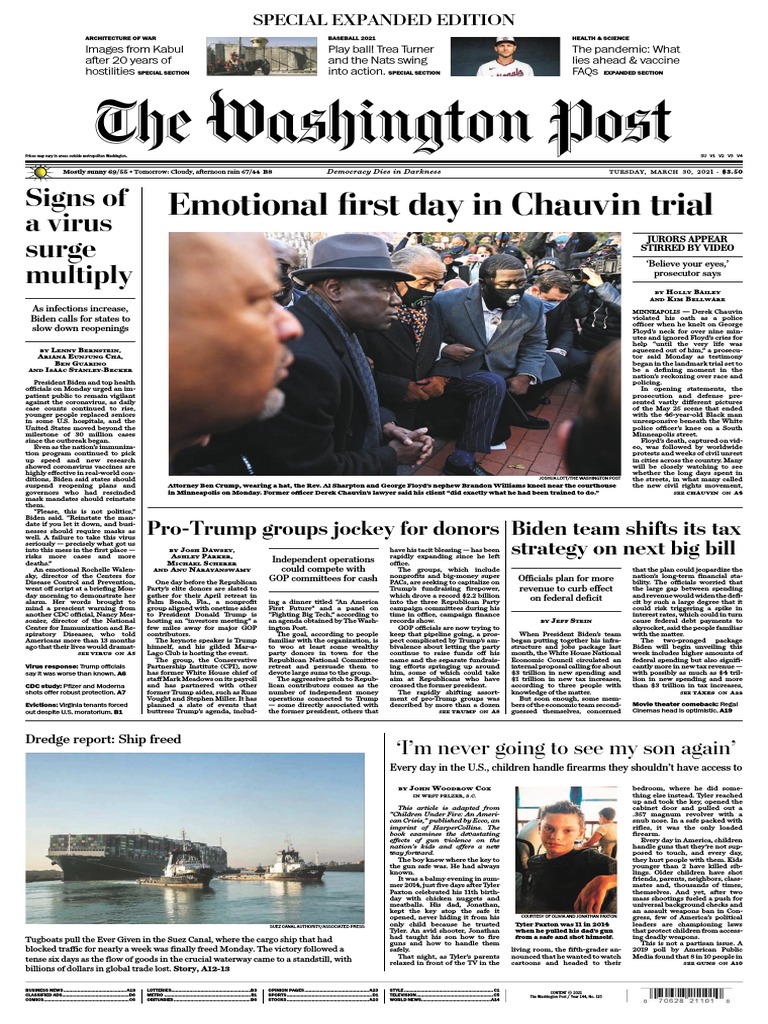 The Washington Post March 30 2021 | PDF | Donald Trump | American ...
