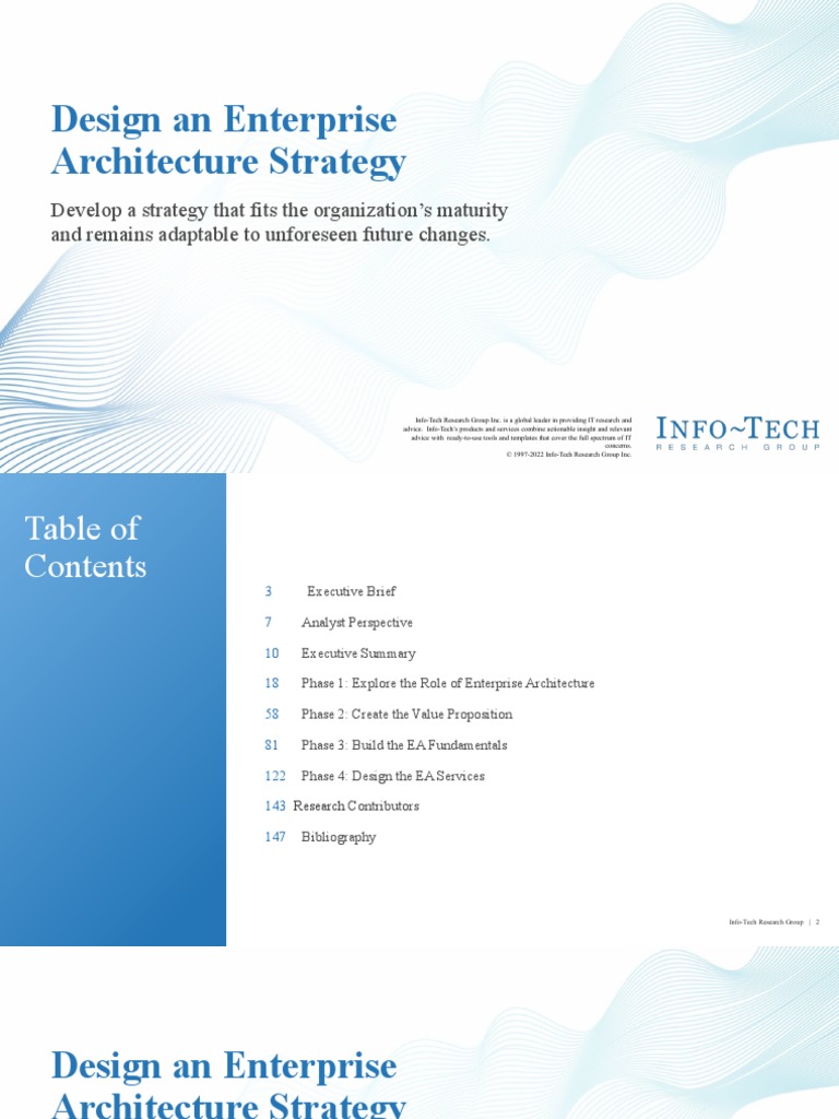 It Design An Enterprise Architecture Strategy Phases 1 4 V1 | PDF ... It Design An Enterprise Architecture Strategy Phases 1 4 V1 | PDF ...