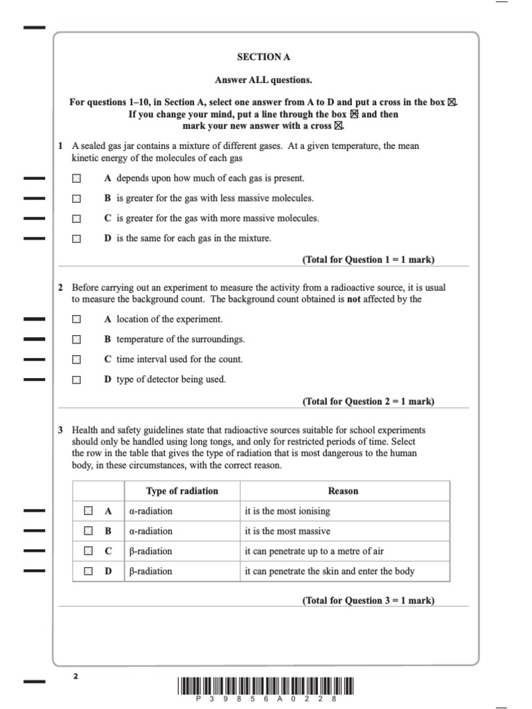 Unit 5 MCQ Collection | PDF | Nuclear Fission | Stars