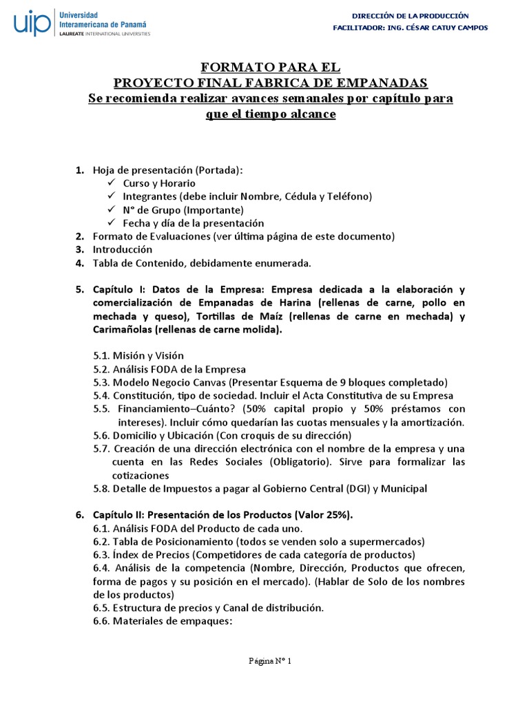 Proy. Final 4 Sem | PDF