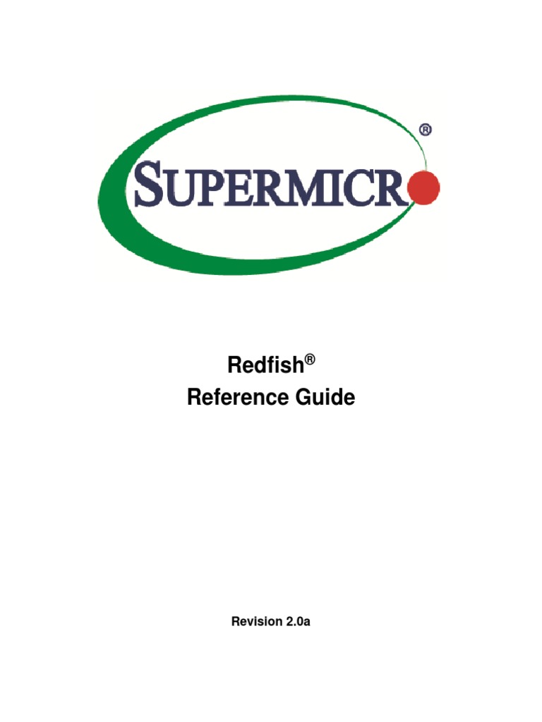 Redfish Ref Guide 2.0a | PDF | Representational State Transfer | Hypertext Transfer Protocol
