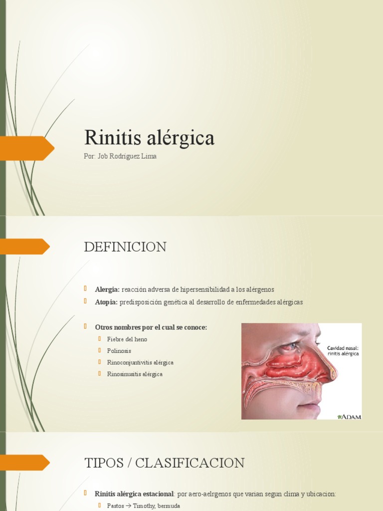 Guía Completa sobre Rinitis Alérgica | PDF | Alergia | Asma