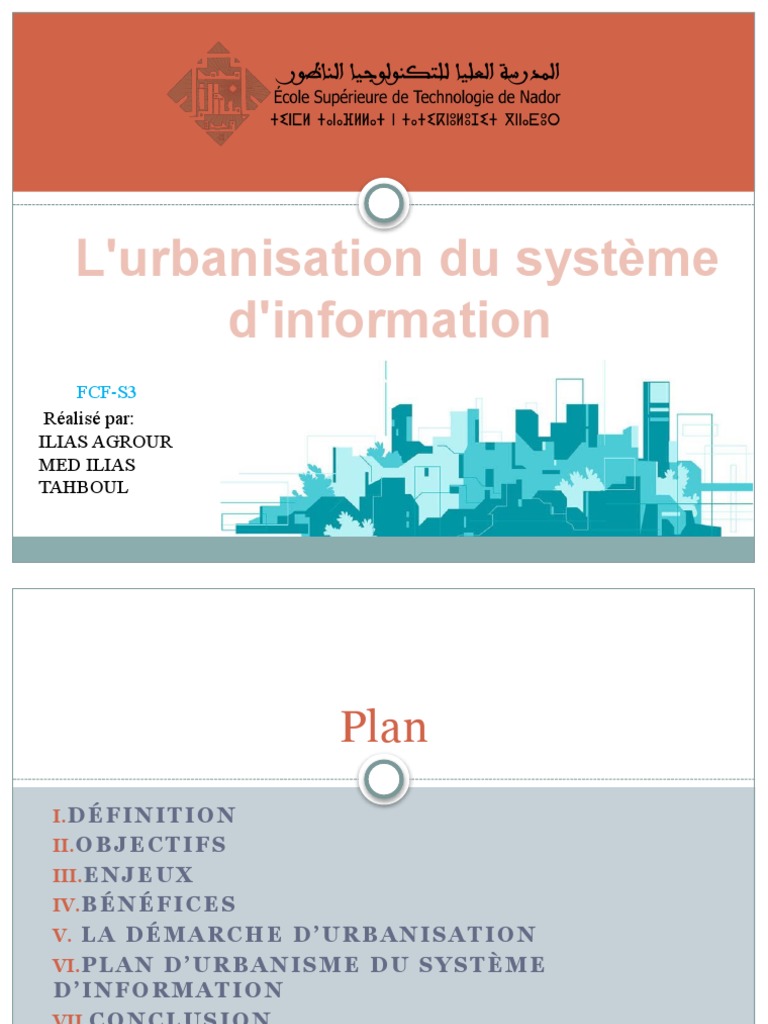 Urbanisation | PDF | Système d'information | Informations