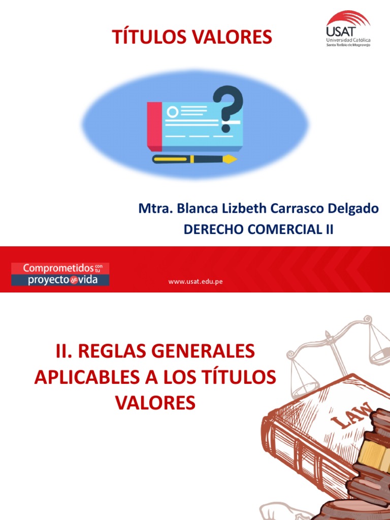 Reglas Generales Aplicables A Los Títulos Valores Pdf Factura