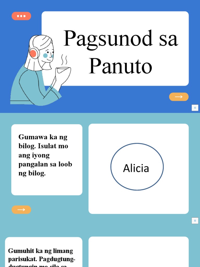 Pagsunod Sa Panuto | PDF