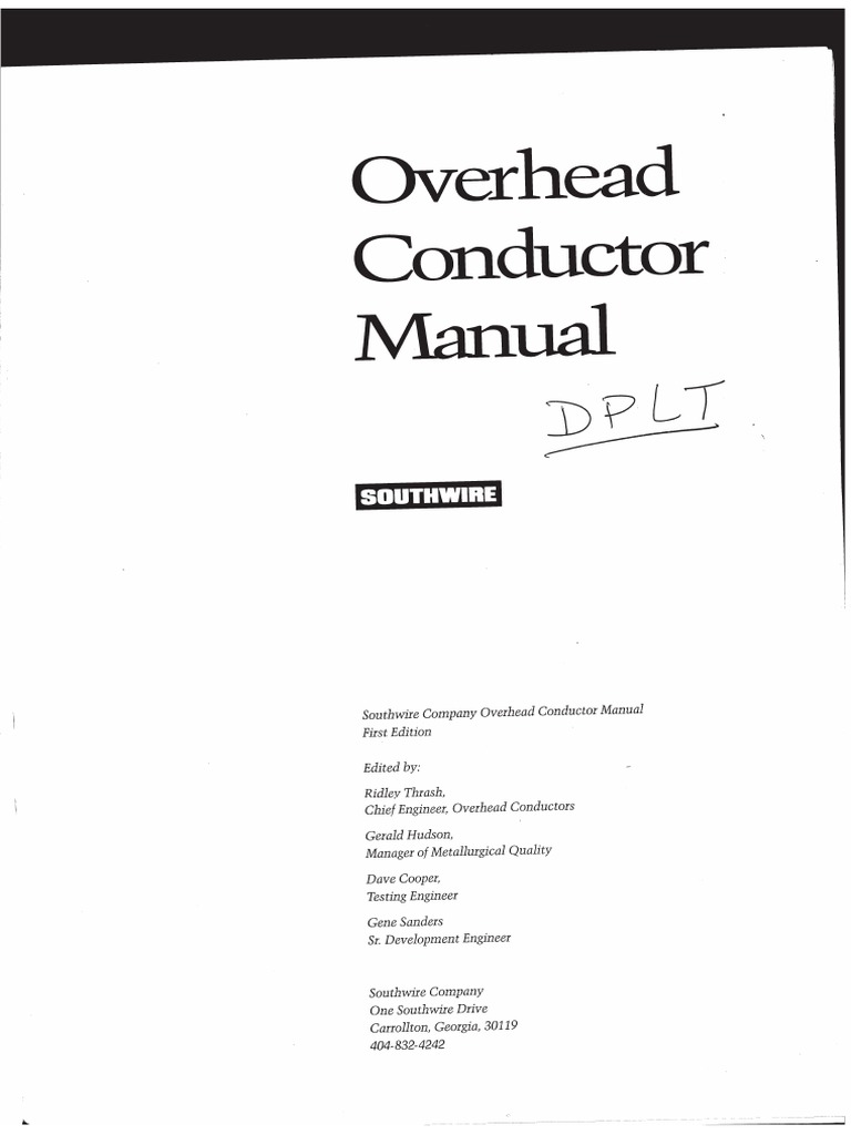 Southwire - Overhead Conductor Manual | PDF