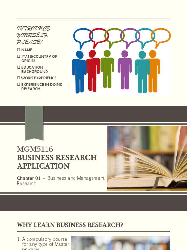 Chapter 1 - Business and Management Research | PDF | Data | Theory