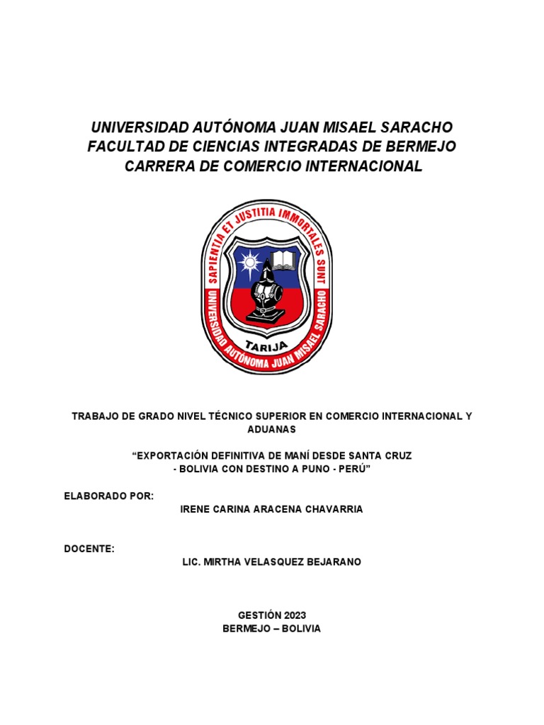 Plan de Importacion y Comercializacion de Cesped Sintetico Con Fines ... Plan de Importacion y Comercializacion de Cesped Sintetico Con Fines ...