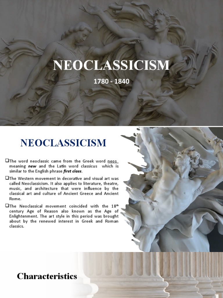 NEOCLASSICISM | PDF | Romanticism | Sculpture