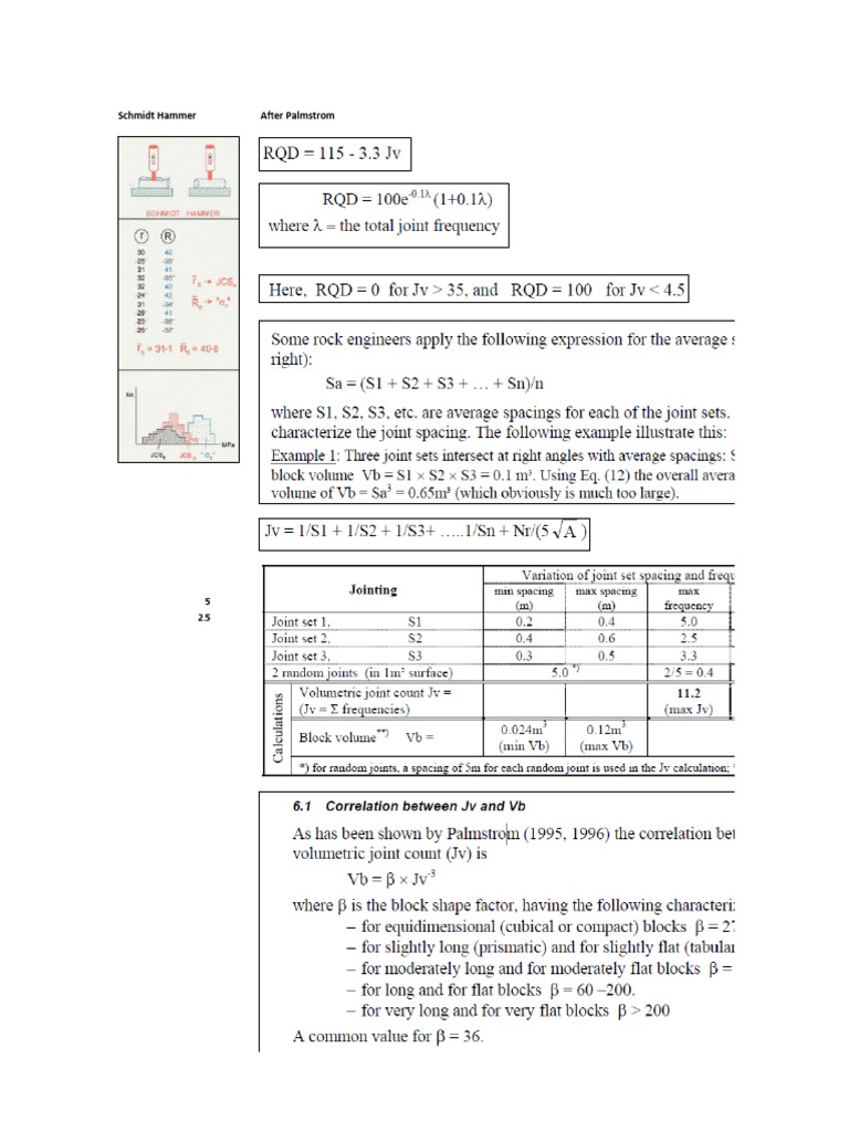 Rock Calculations | Download Free PDF | Physical Sciences | Materials