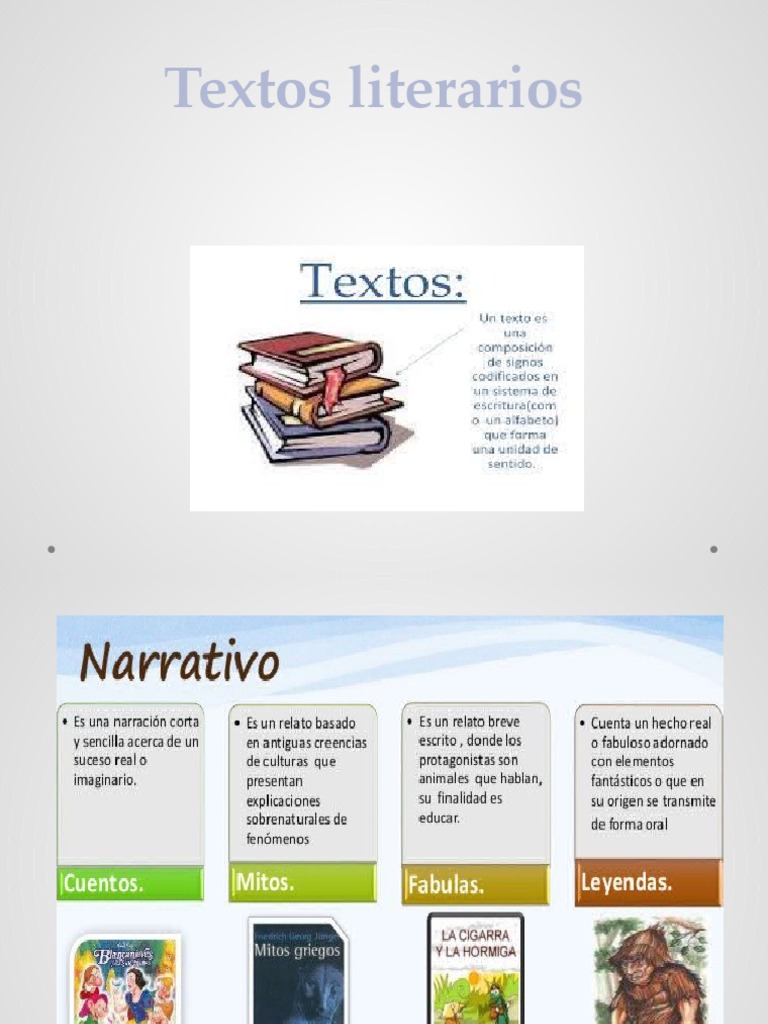 Guía de Textos Literarios | PDF | Clásicos