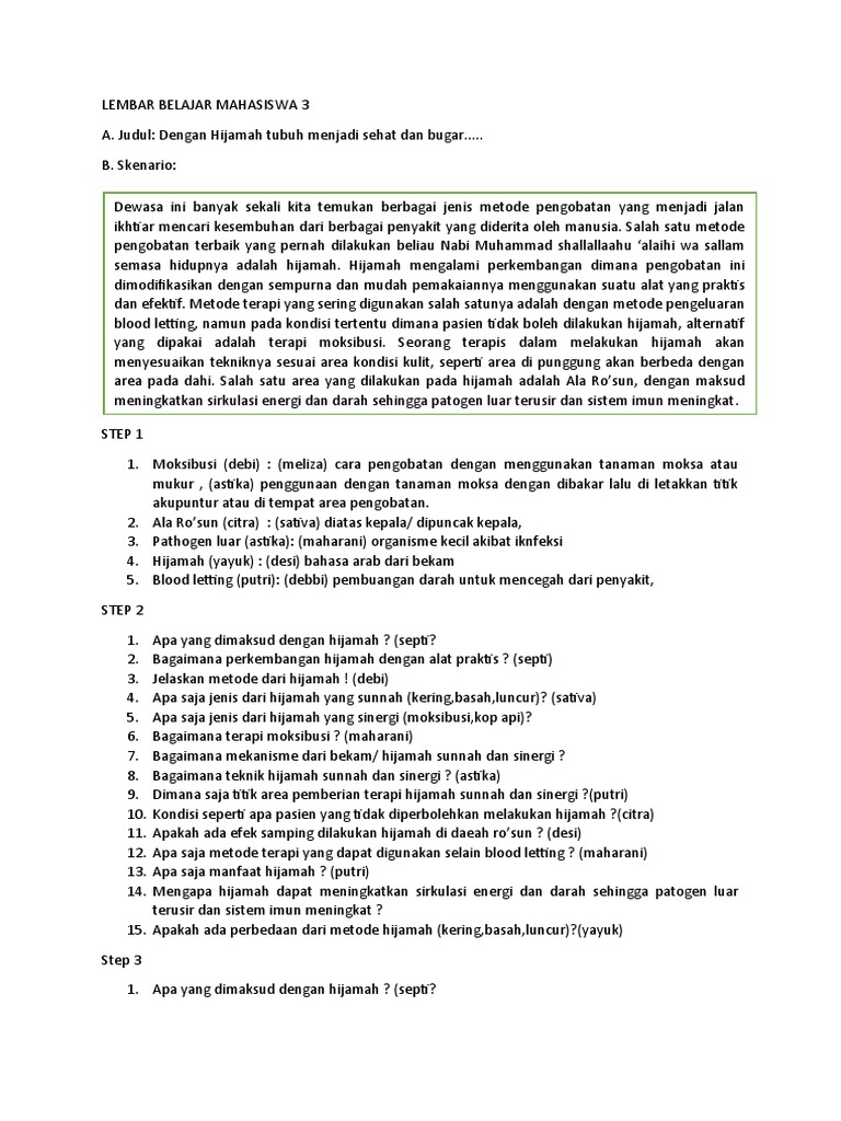 SGD 1 Blok 3 Twibbun Nabawi | PDF