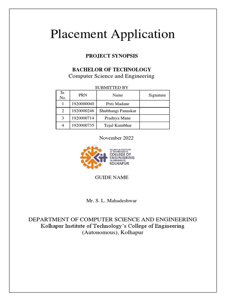 G6 Final Synopsis | PDF | Databases | Android (Operating System)