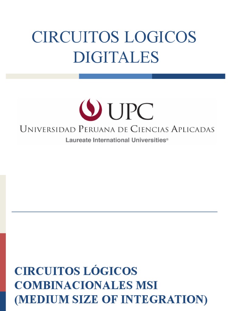 Circuitos Combinacionales - Deco - Cod - Mux - Demux | PDF | Decimal codificado en binario ...