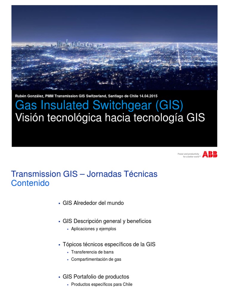 ABB Gis | PDF | Ingenieria Eléctrica | Naturaleza