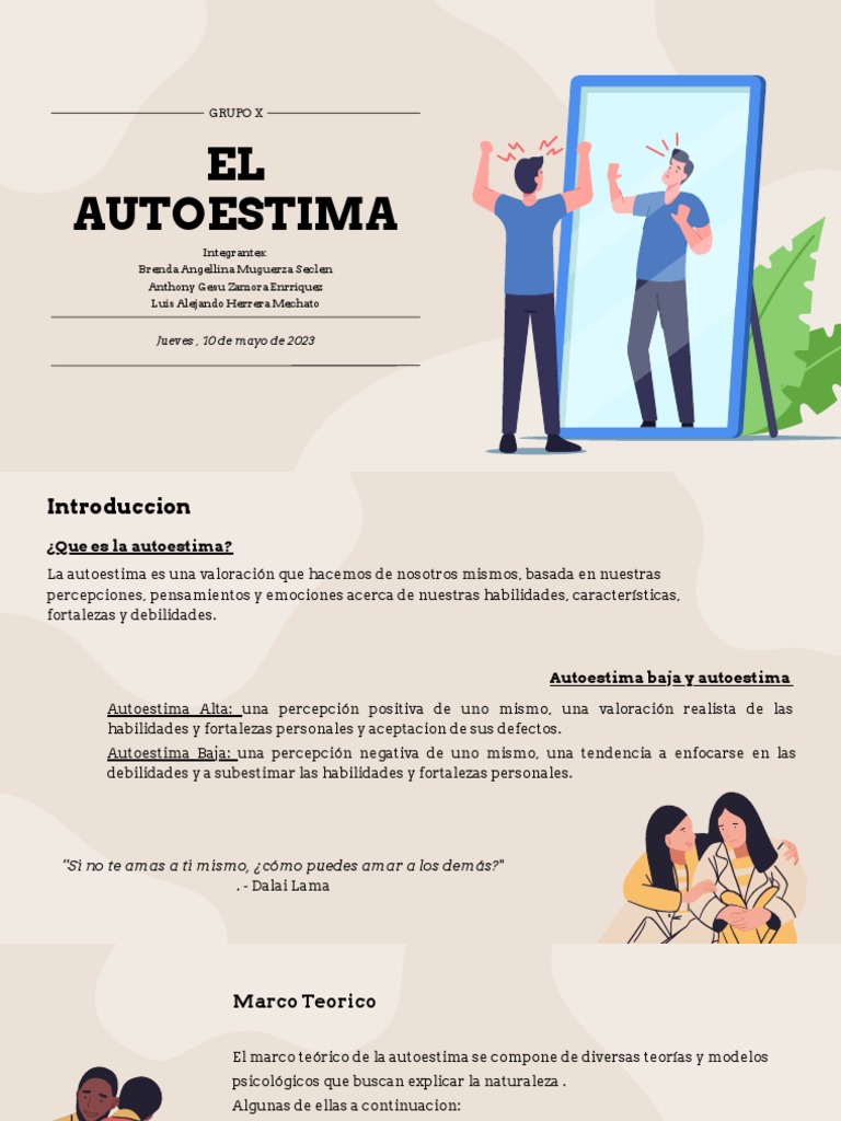 ¿Que Es El Autoestima? | PDF | Autoestima | Teorías psicologicas