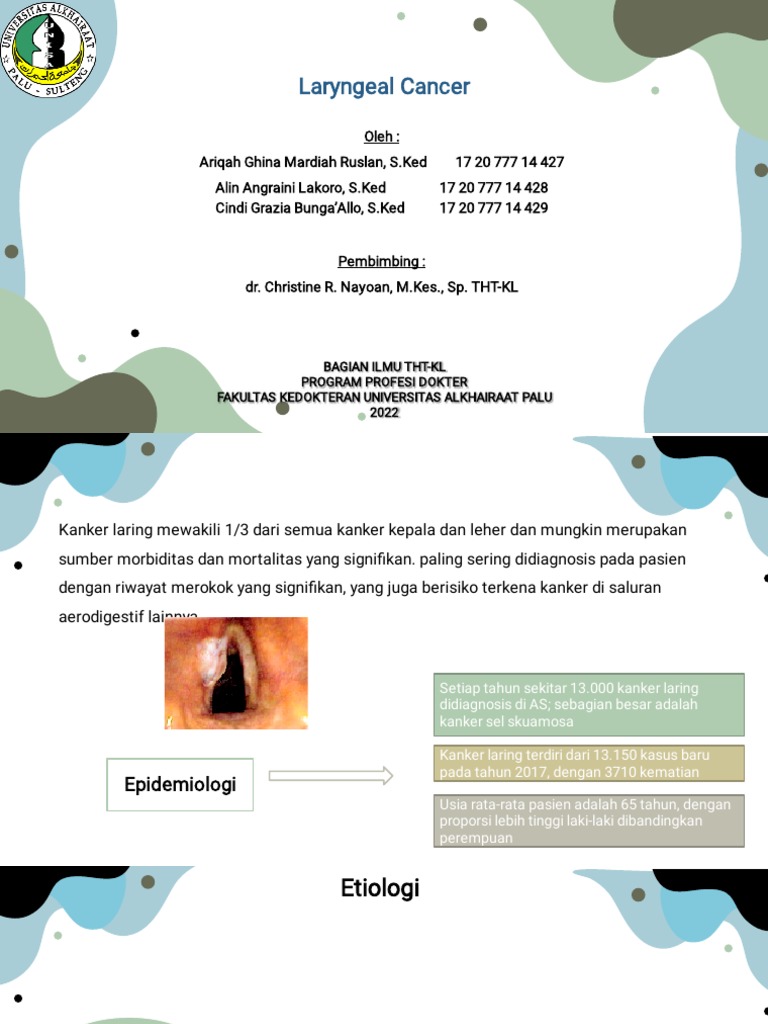 REFKA ONKO (CA LARING) - Ghina | PDF