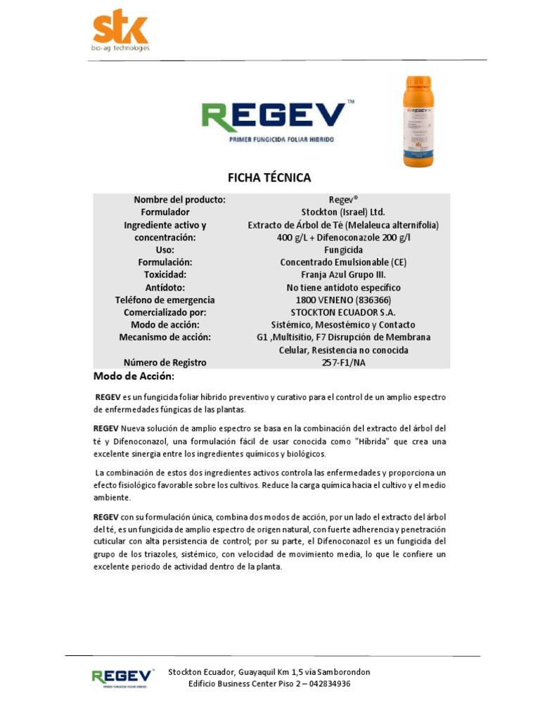 FT Regev 020320 | PDF | Agua | Hongo