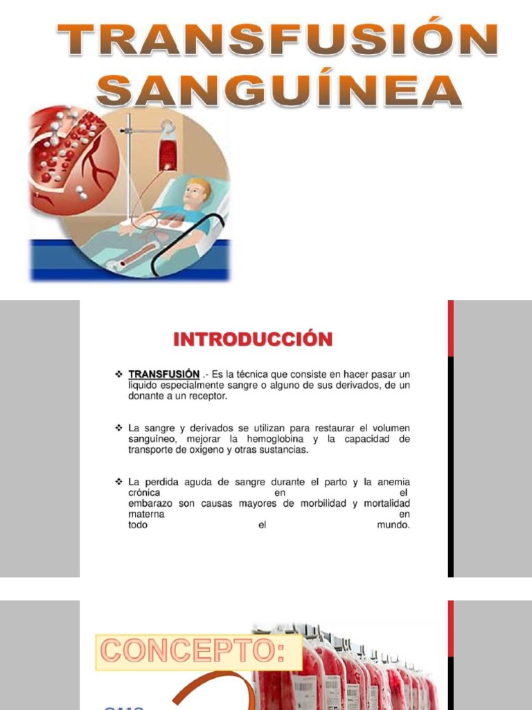TRANSFUSION SANGUINEA | PDF