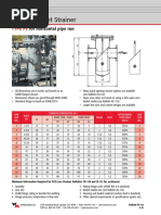 Strainer Calculation | PDF | Technology & Engineering | Home & Garden