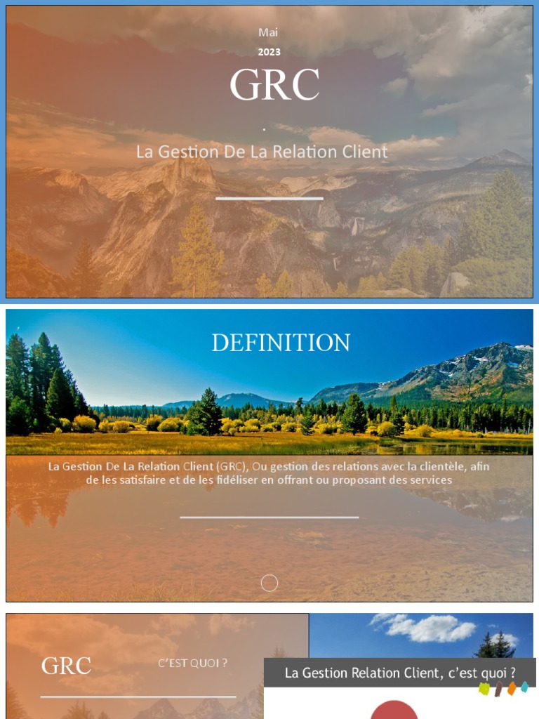 La Gestion de La Relation Client | PDF | Gestion de la relation client
