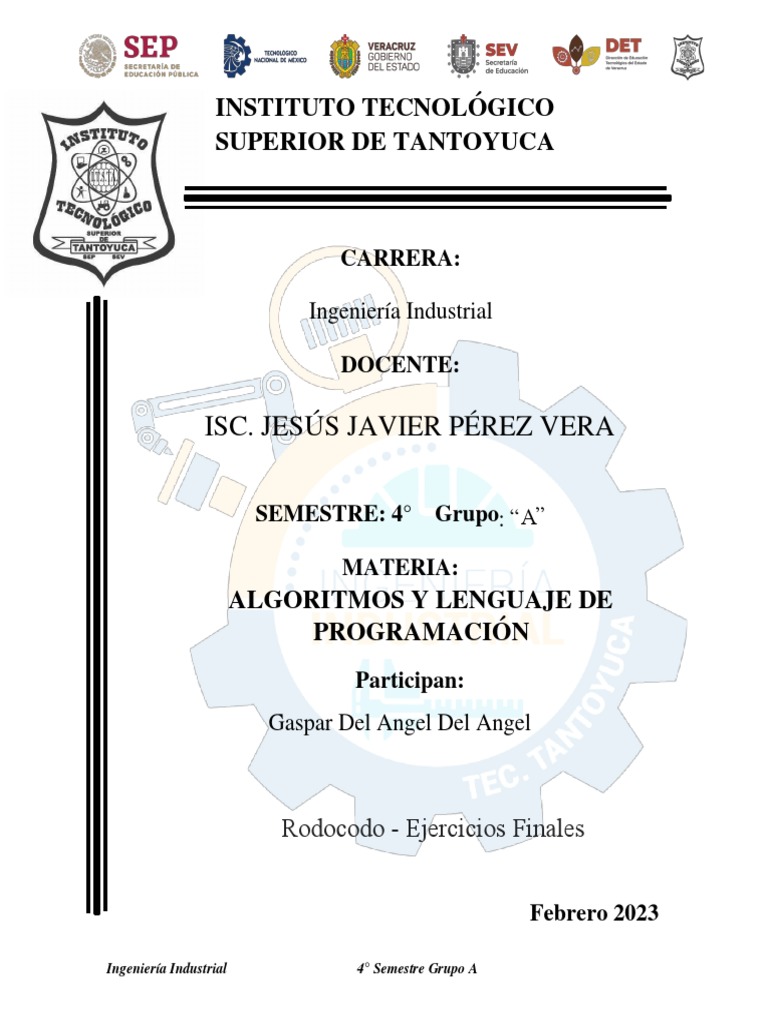 Rodocodo - Ejercicios Finales | PDF