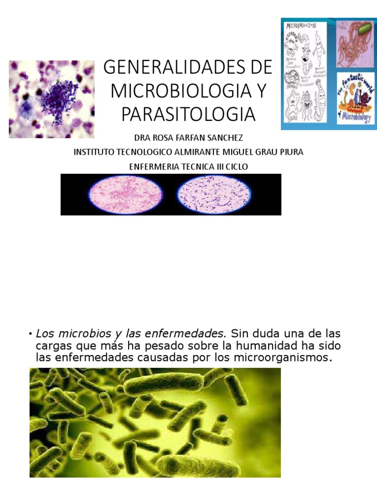 Principios Basicos de Microbiologia y Parasitologia-1 | PDF