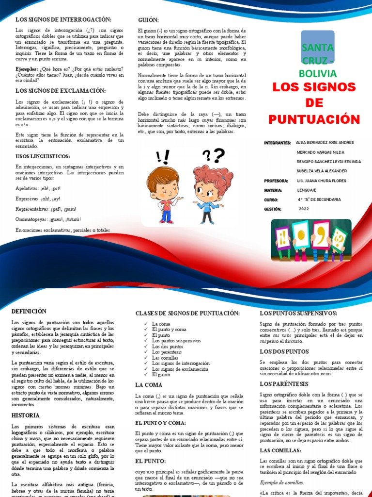 Signos de Puntuacion | PDF | Coma | Notación
