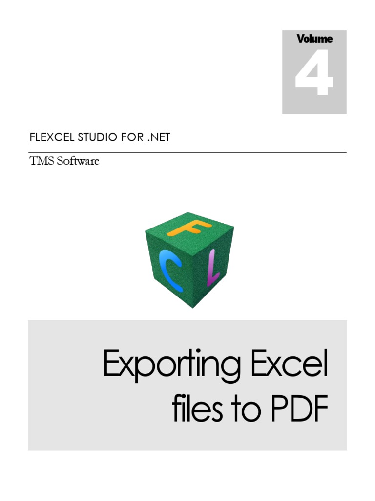 Using Flex Cel PDF Export | PDF