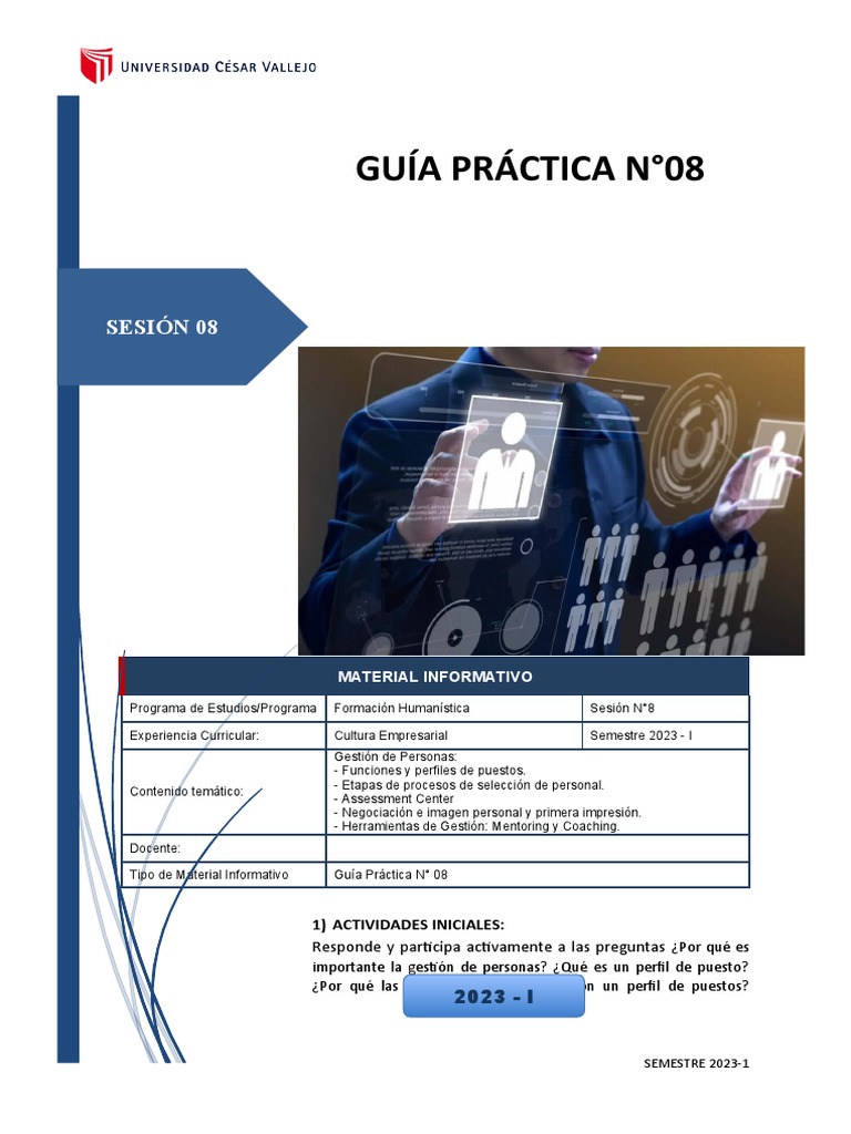 Guía Práctica #08 | PDF | Logística | Negocios económicos