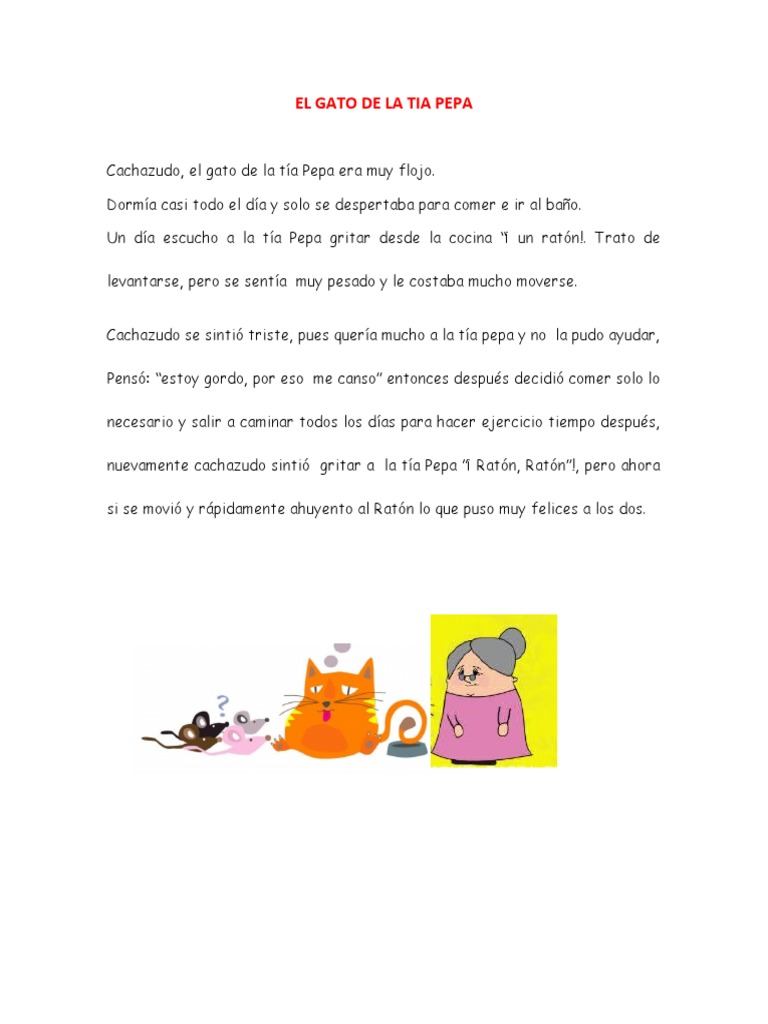 El Gato de La Tia Pepa | PDF