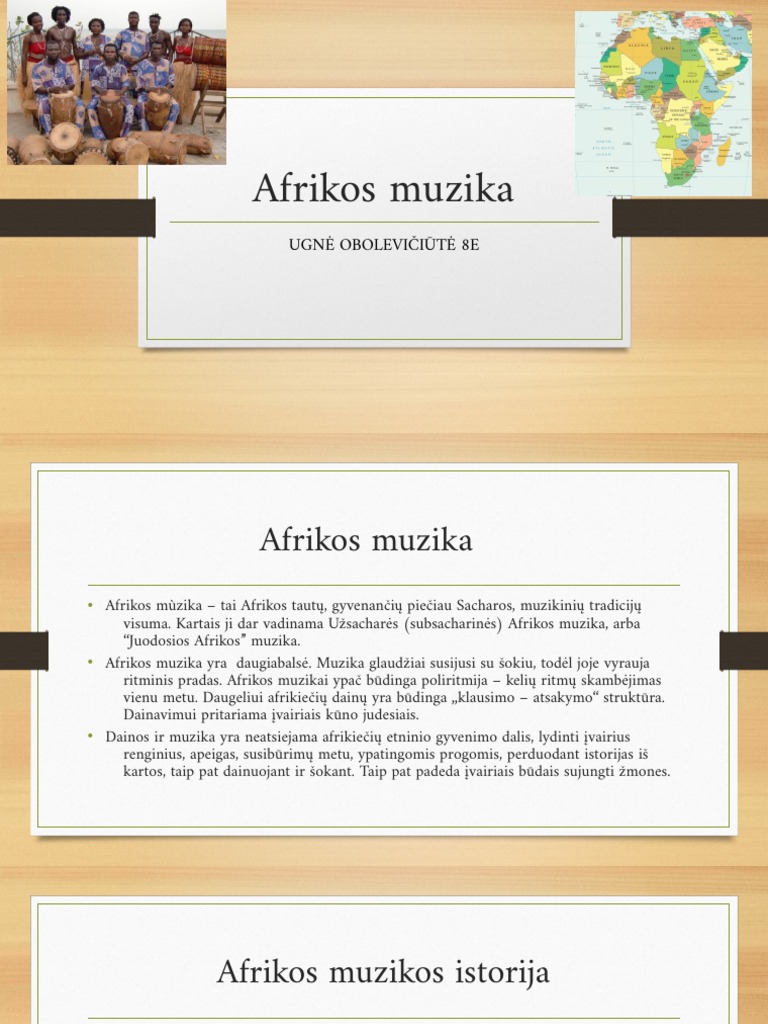 Afrikos Muzika | PDF